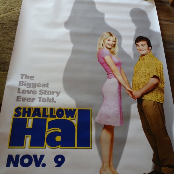 20th Century Studios | Art | Shallow Hal Movie Banner With Jack Black And Gwyneth Paltrow Paper ...